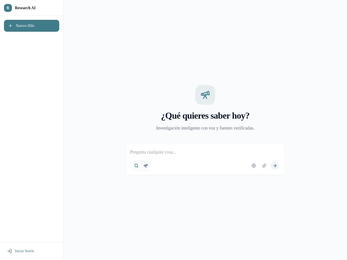 Research Voice AI