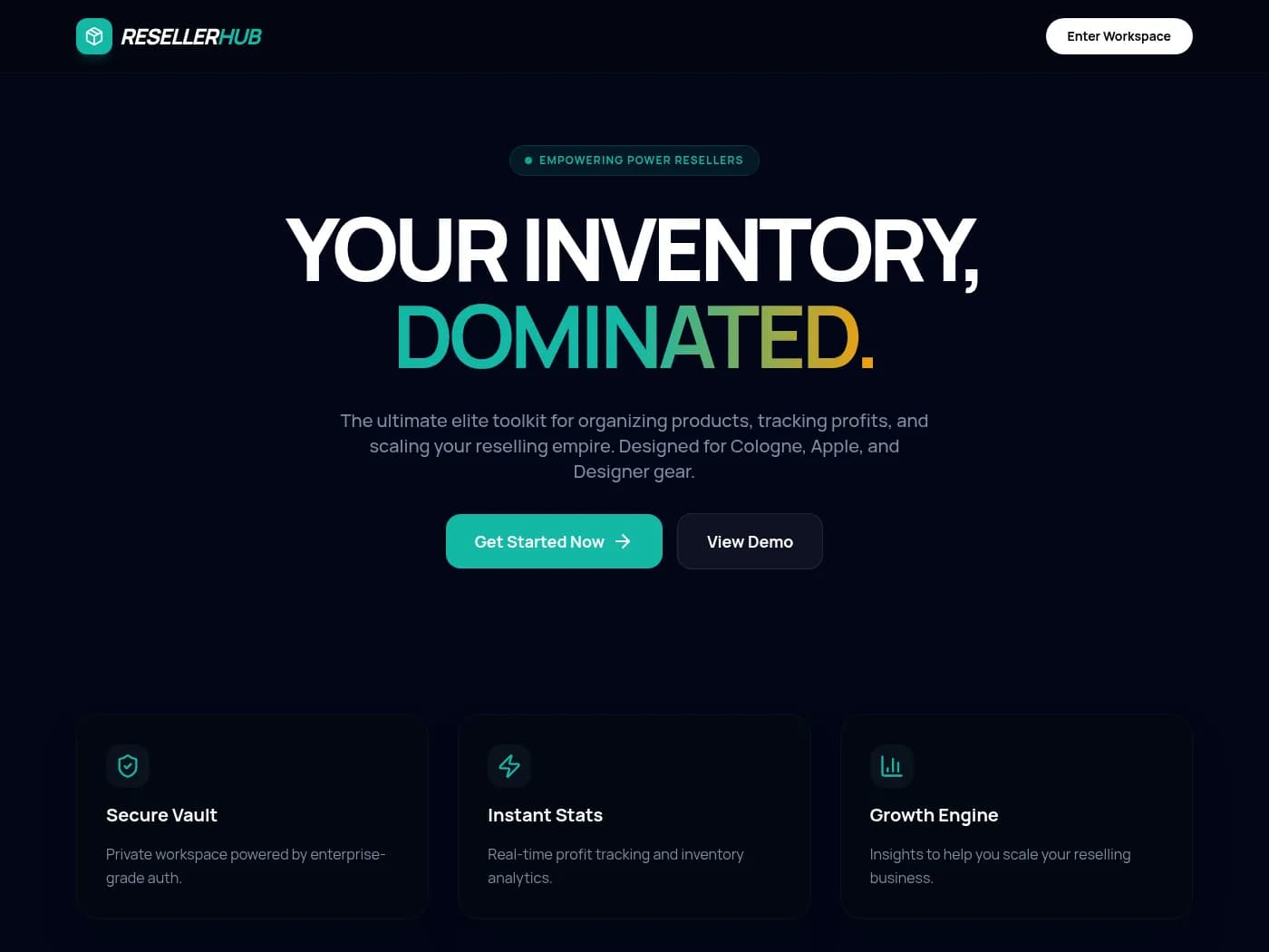 Reseller Hub Template