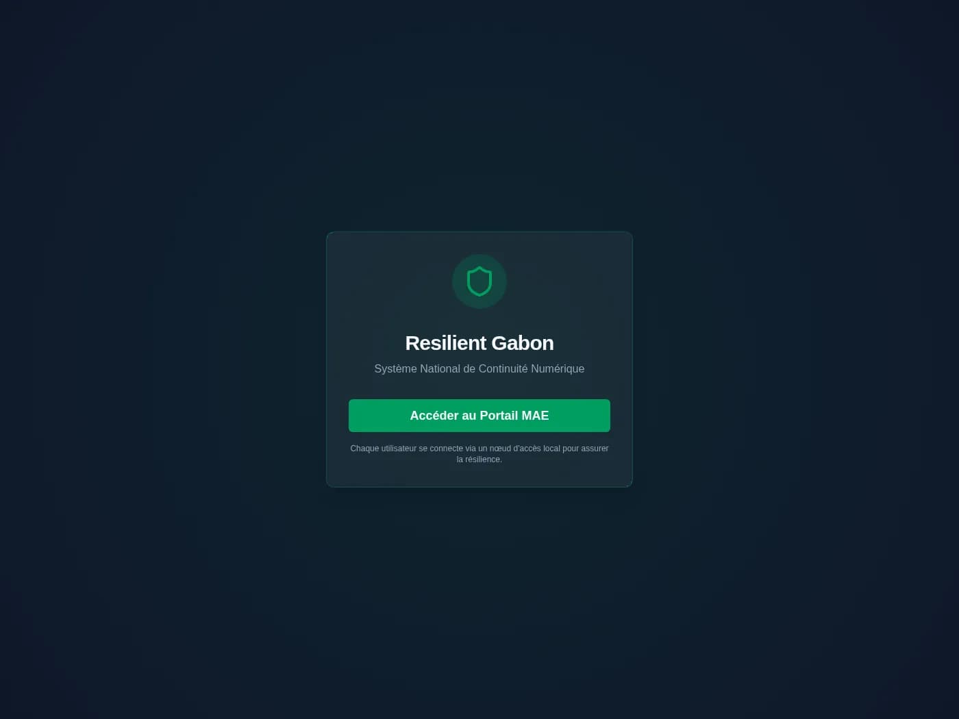 Resilient Gabon Connect