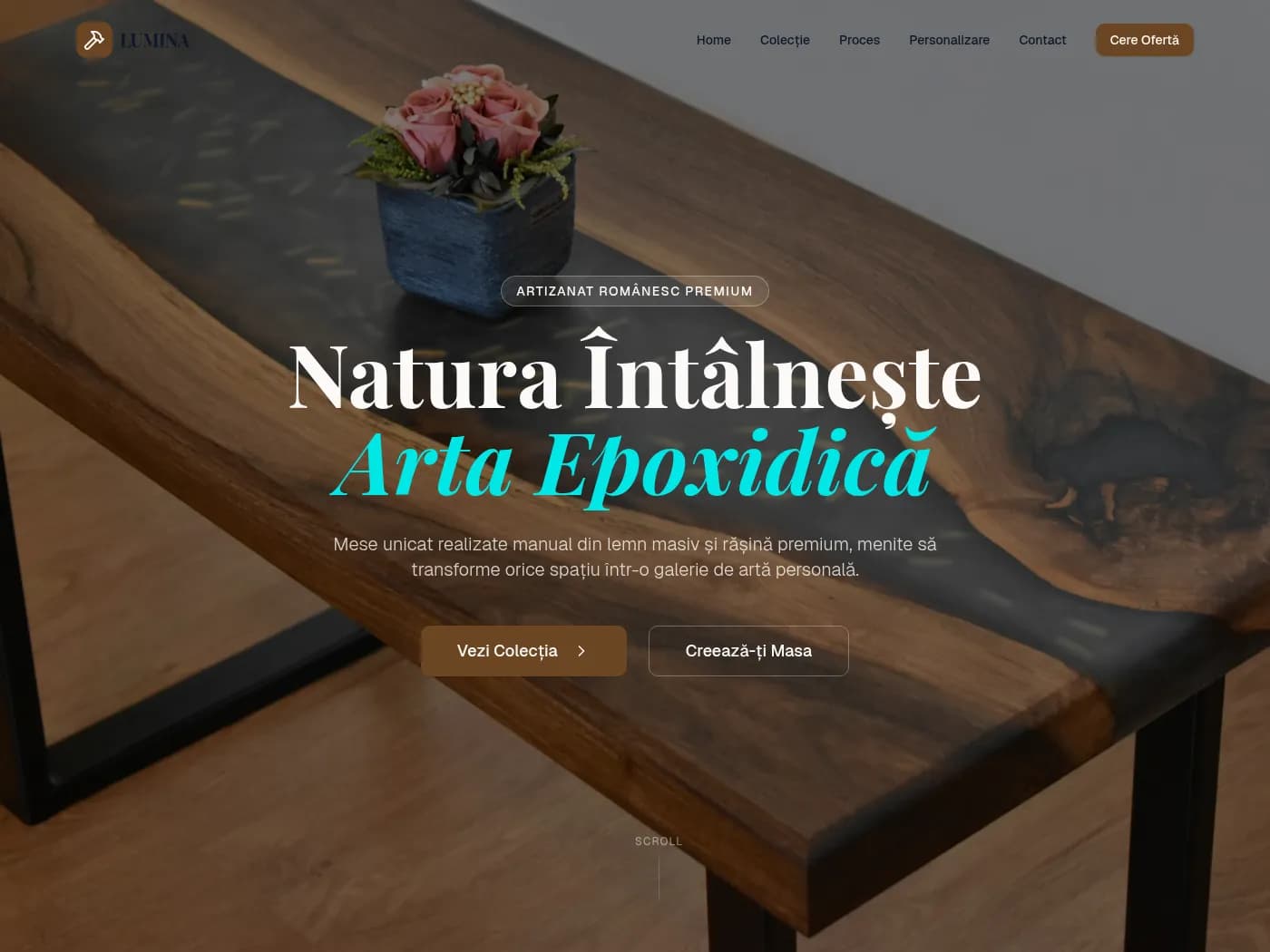 Resin Table Business Site
