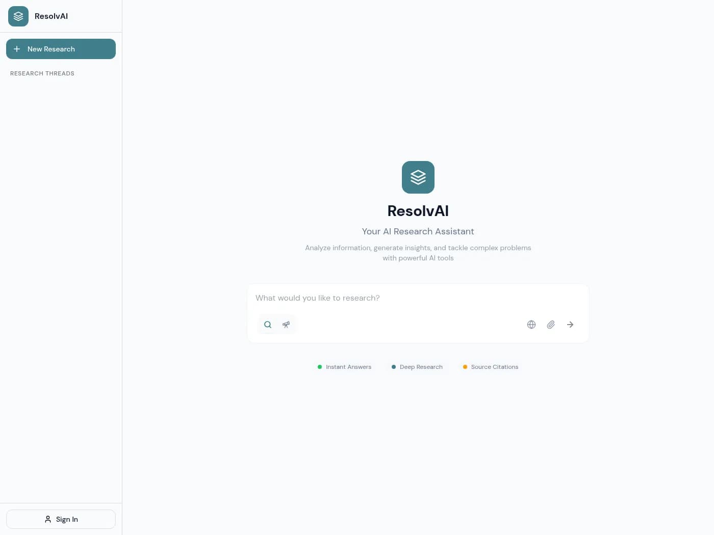 ResolvAI Assistant