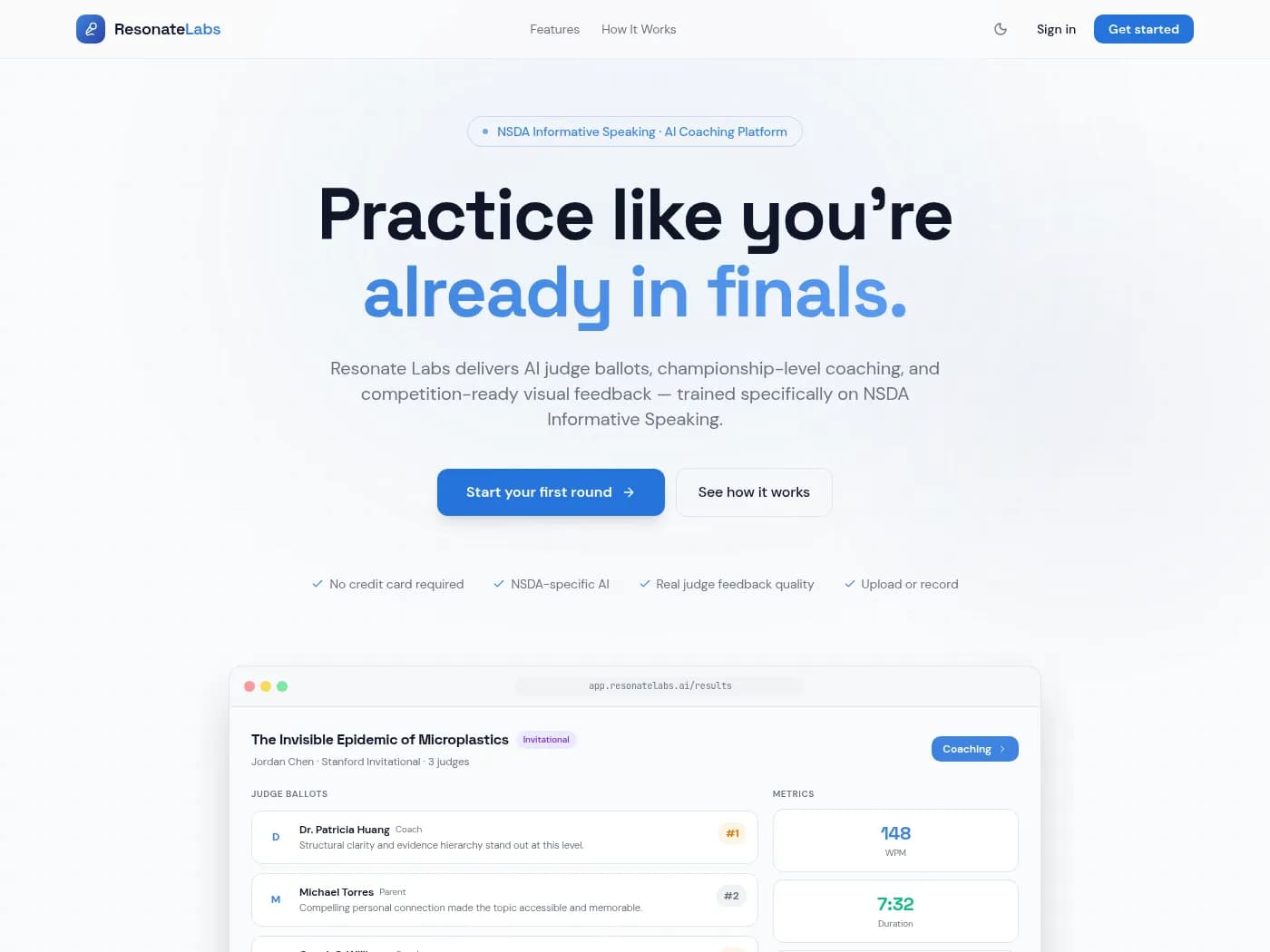 Resonate Labs AI Platform