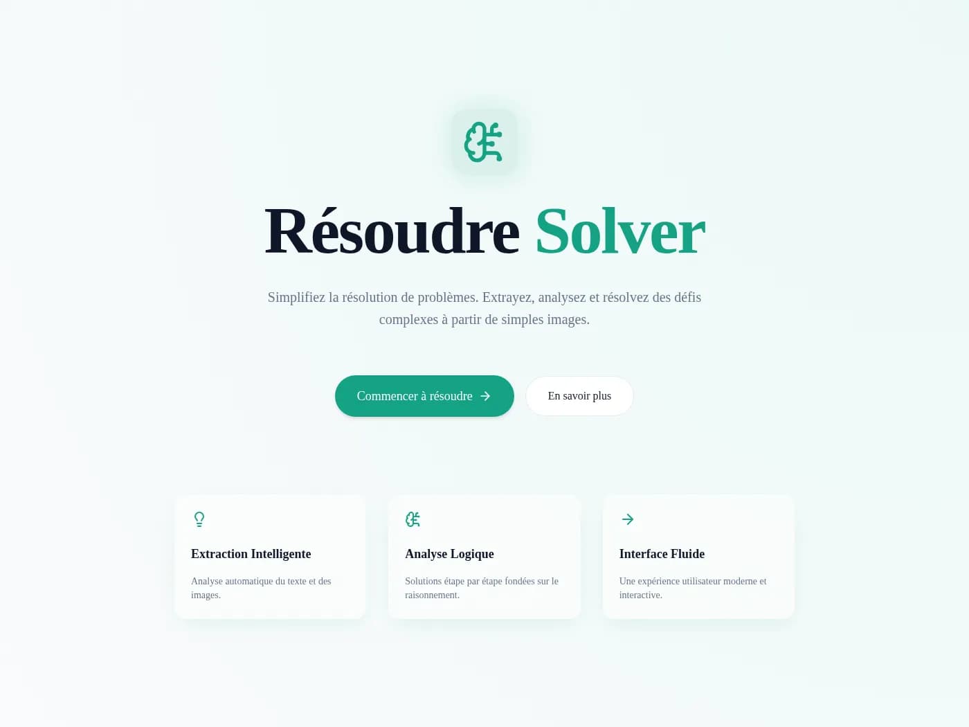 Résoudre Solver