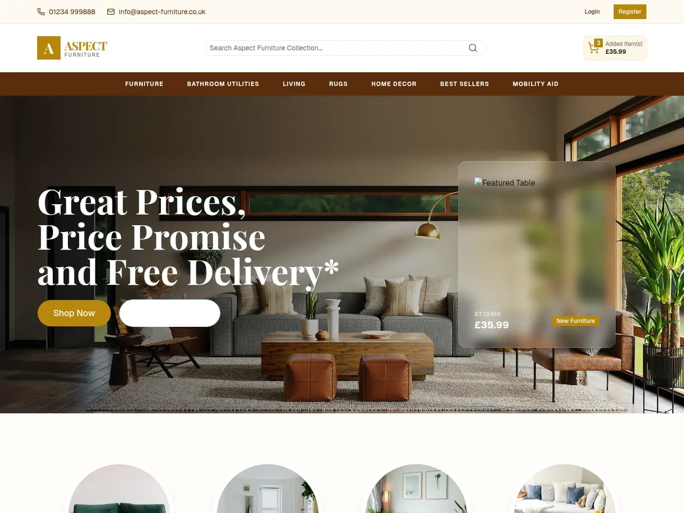 Responsive HTML Page