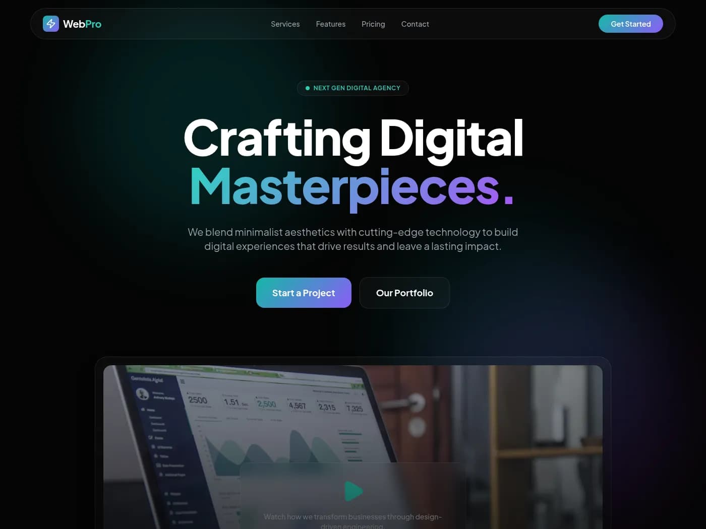 WebPro OnePage Site
