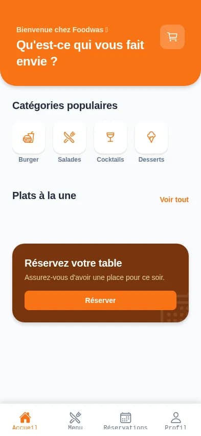 Smart Restaurant App