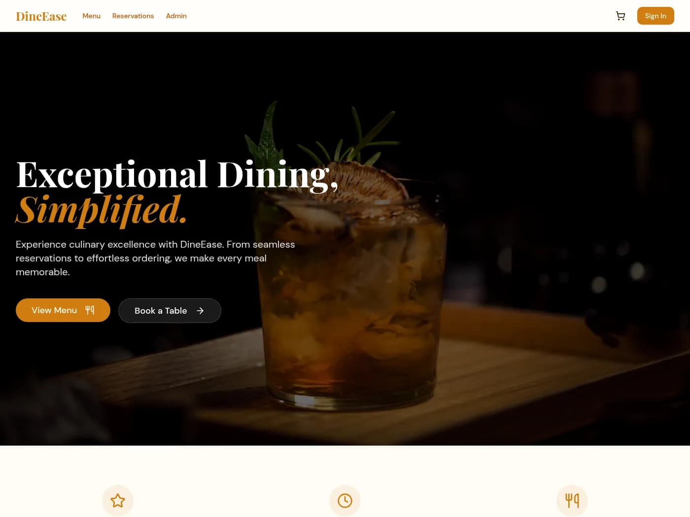 DineEase App