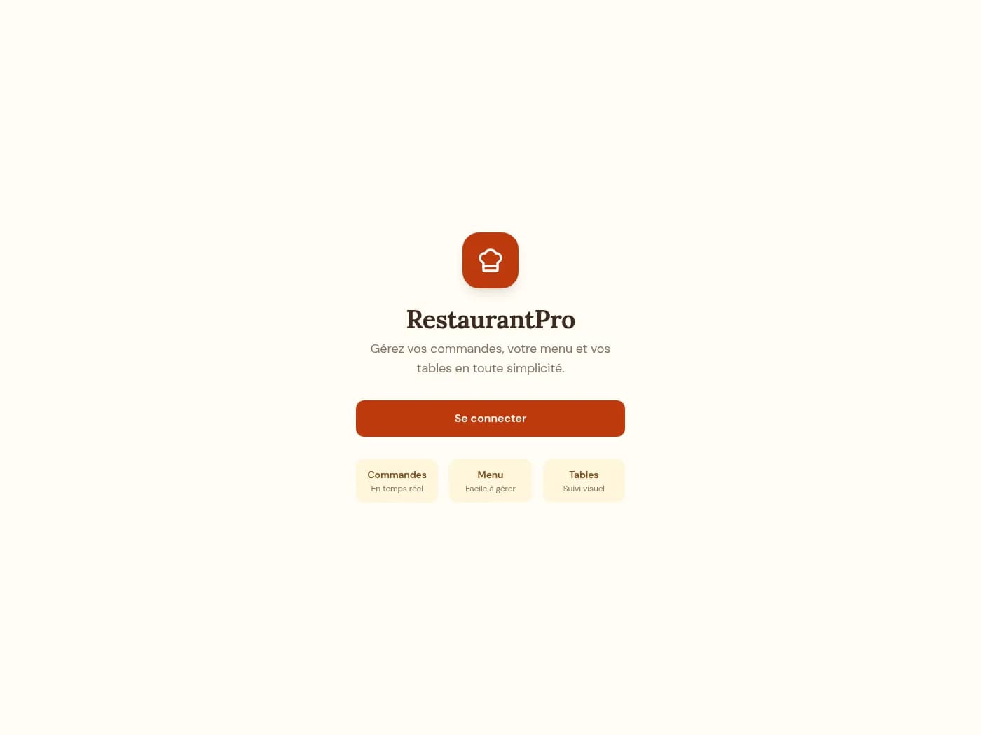 Restaurant Order Manager