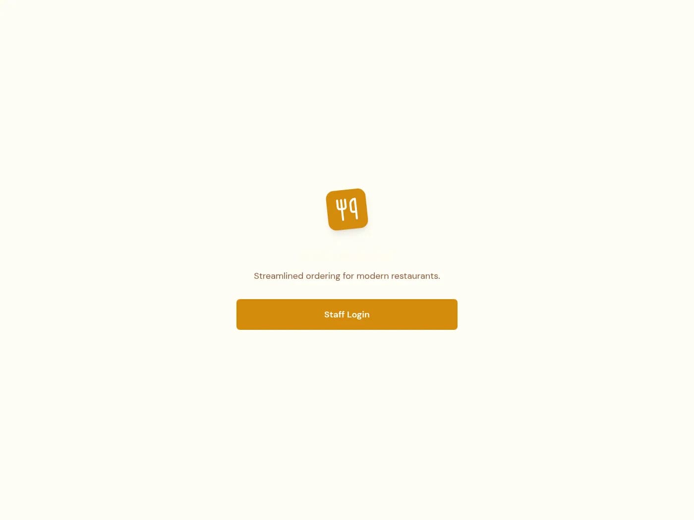 KitchenLink Ordering App