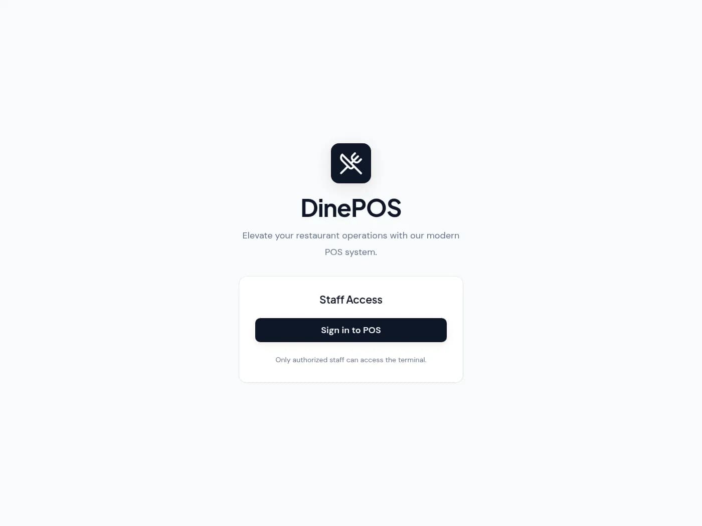 DinePOS System