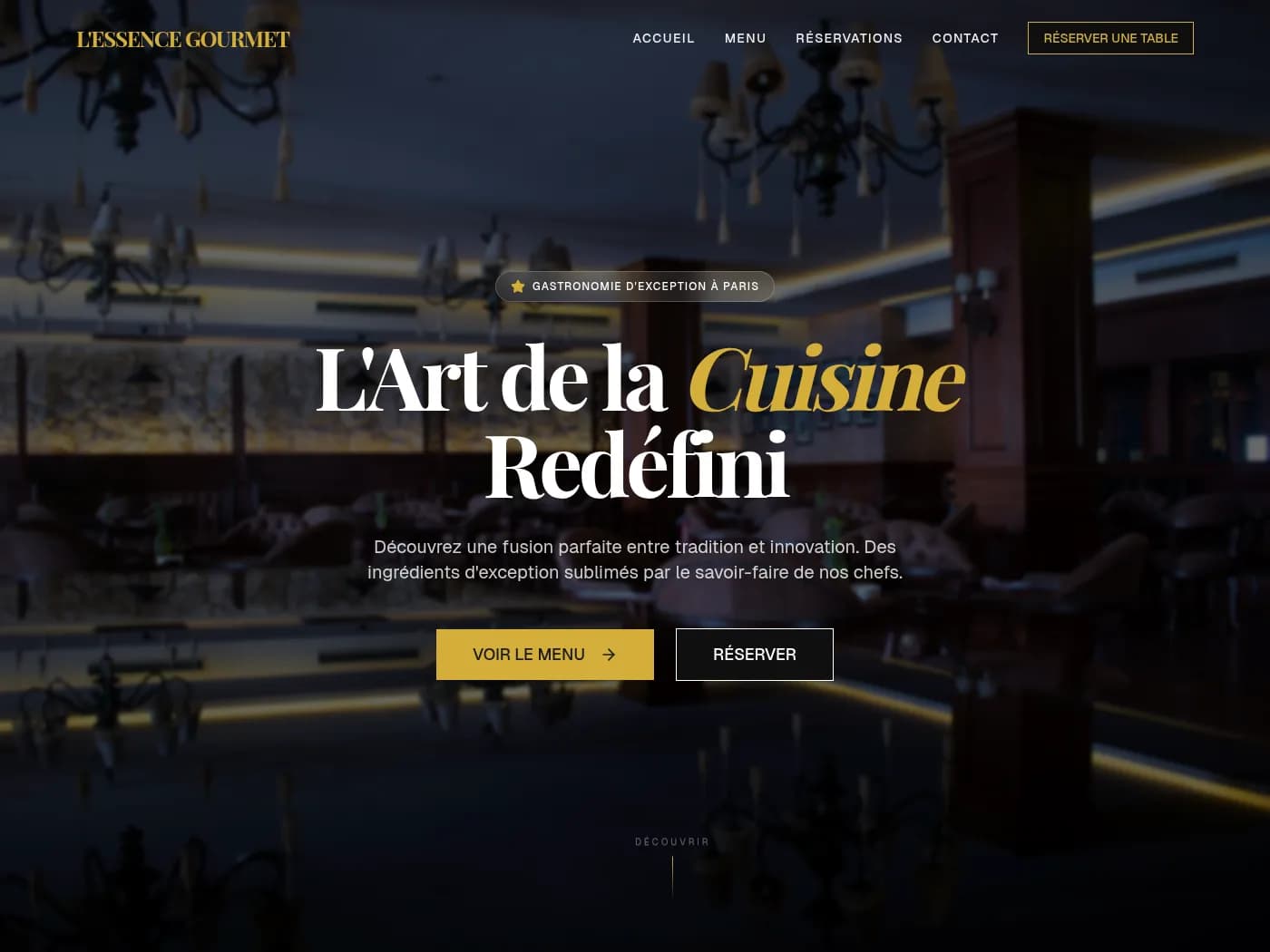 Free Restaurant Site Builder
