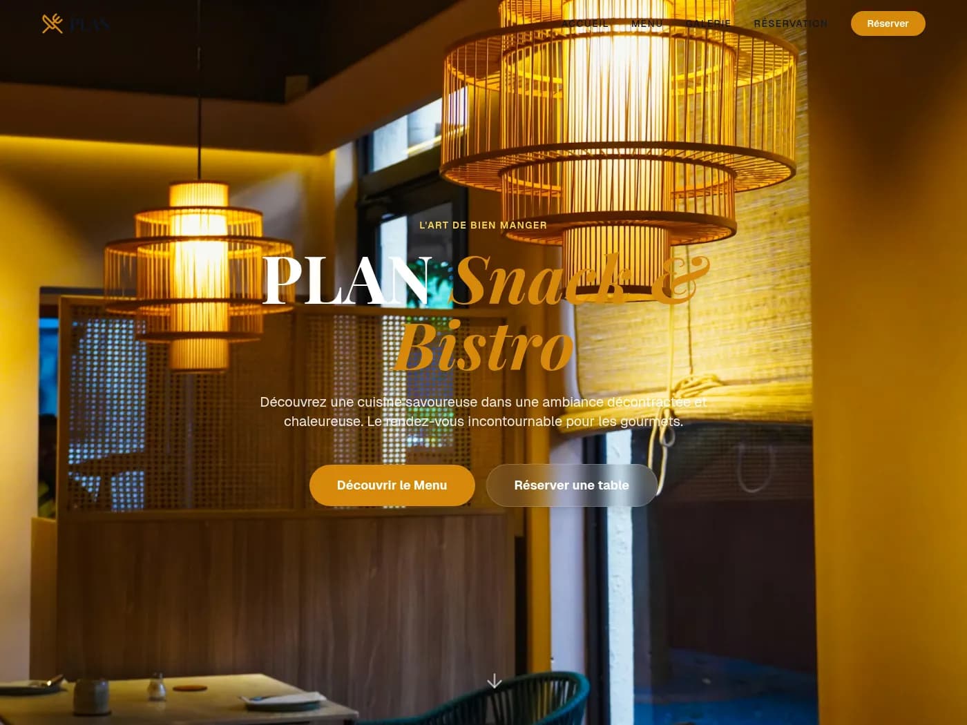Plan Restaurant Site