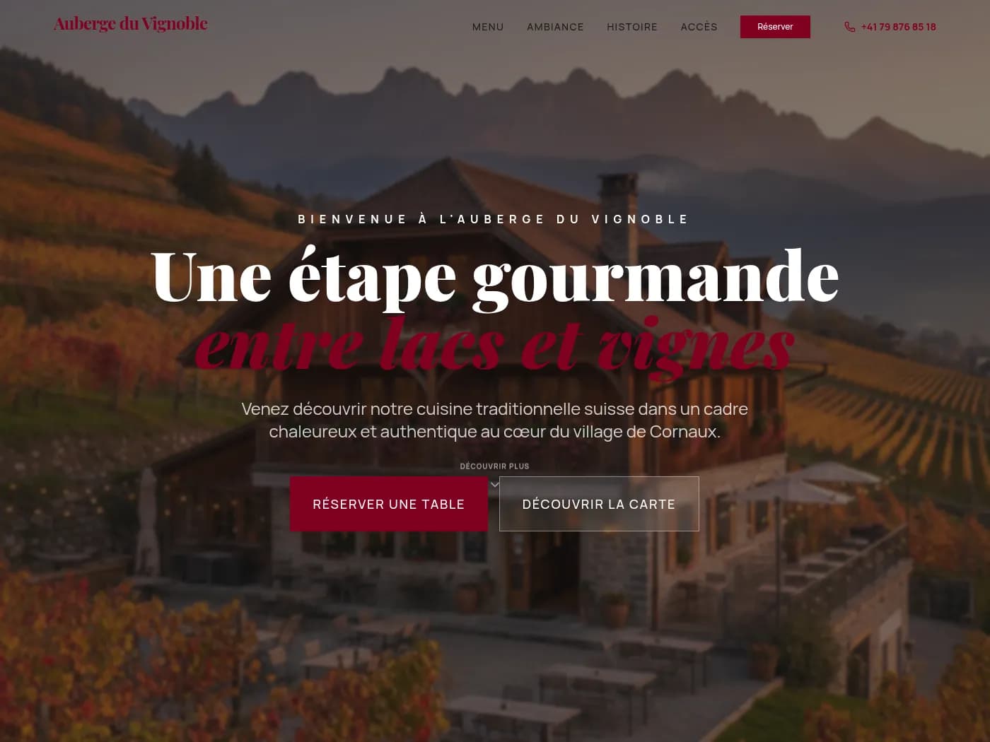 Bistro Web Presence