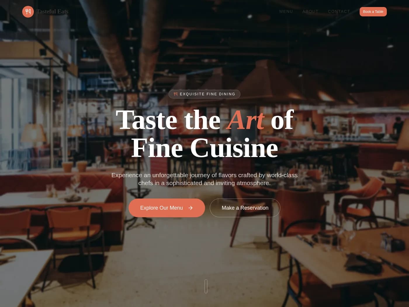 Tasteful Eats Website