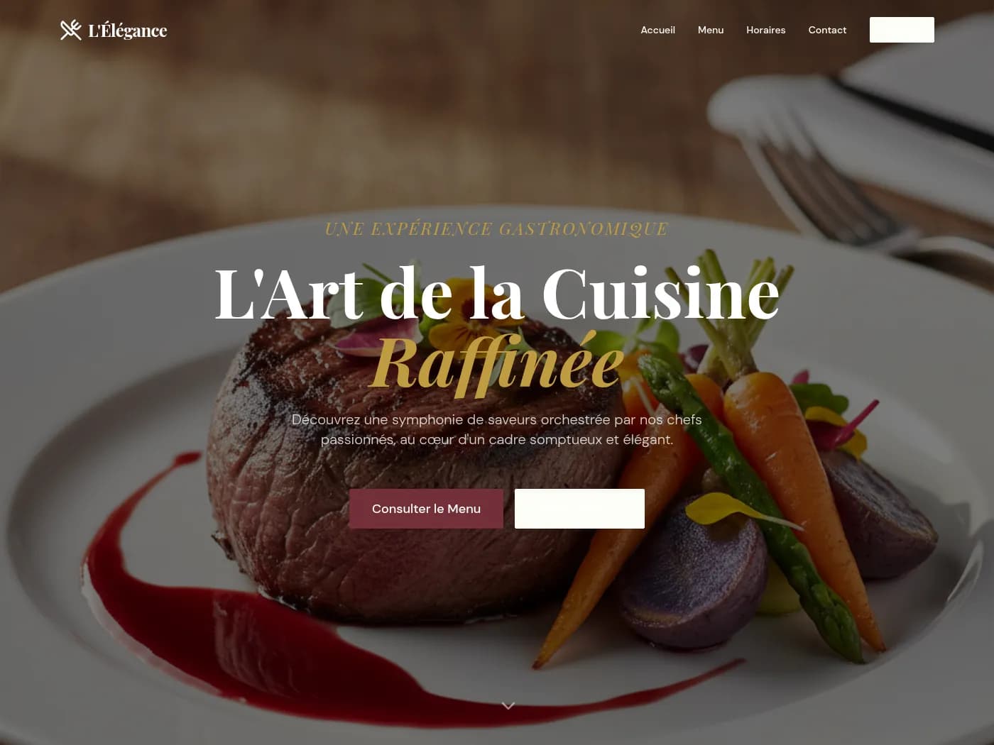 Restaurant Web Portal