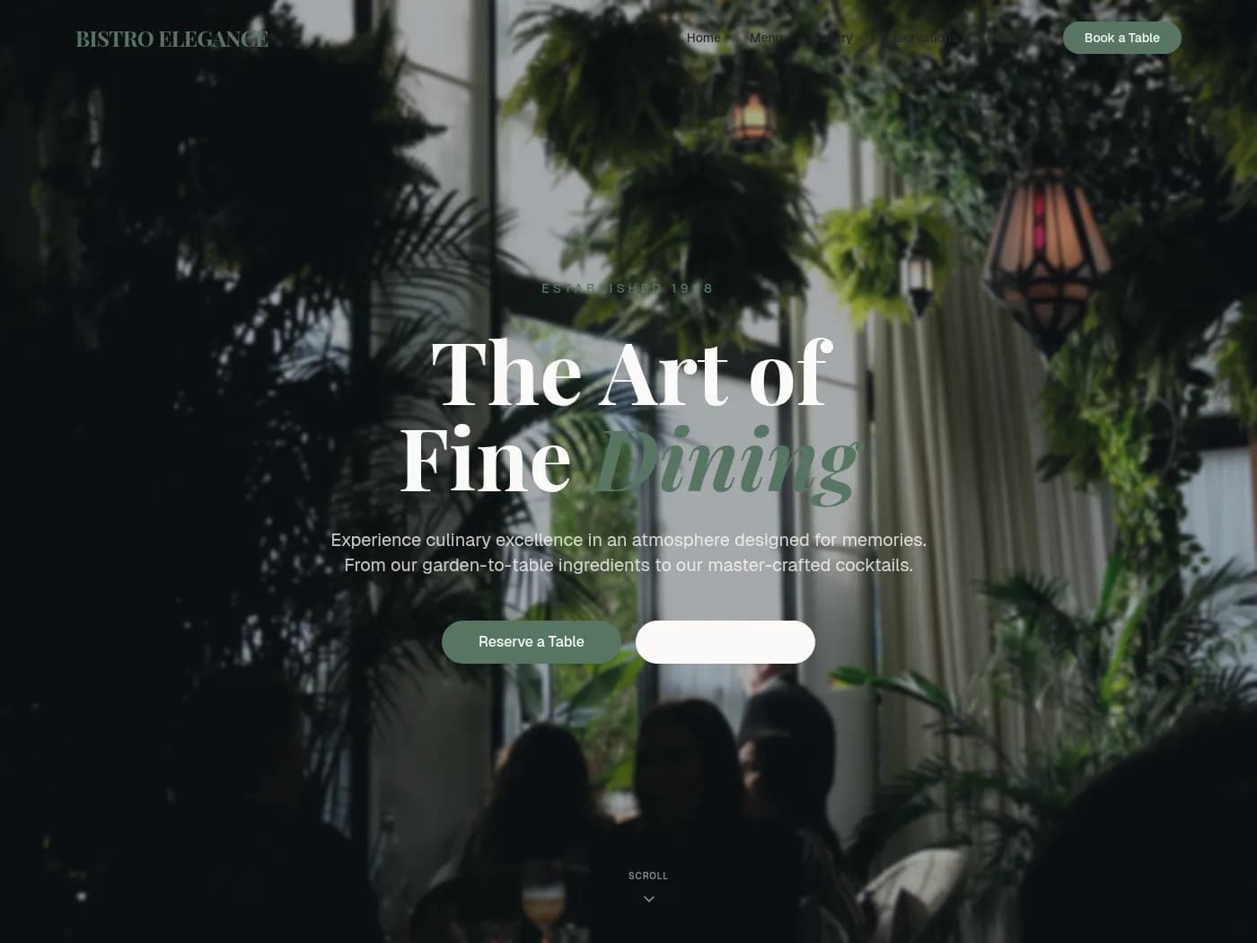 Bistro Web Launch