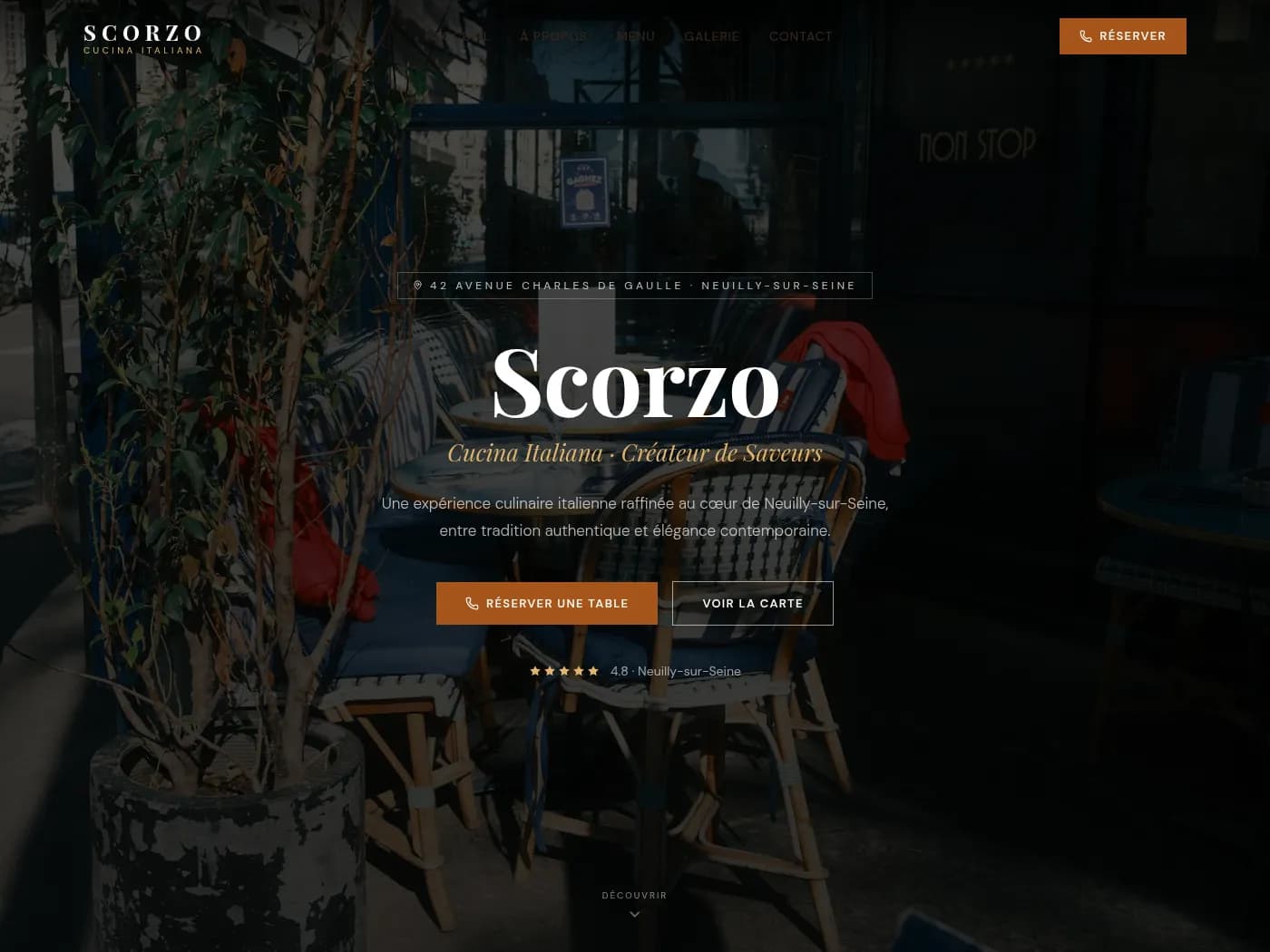 Le Gourmet Web Présence
