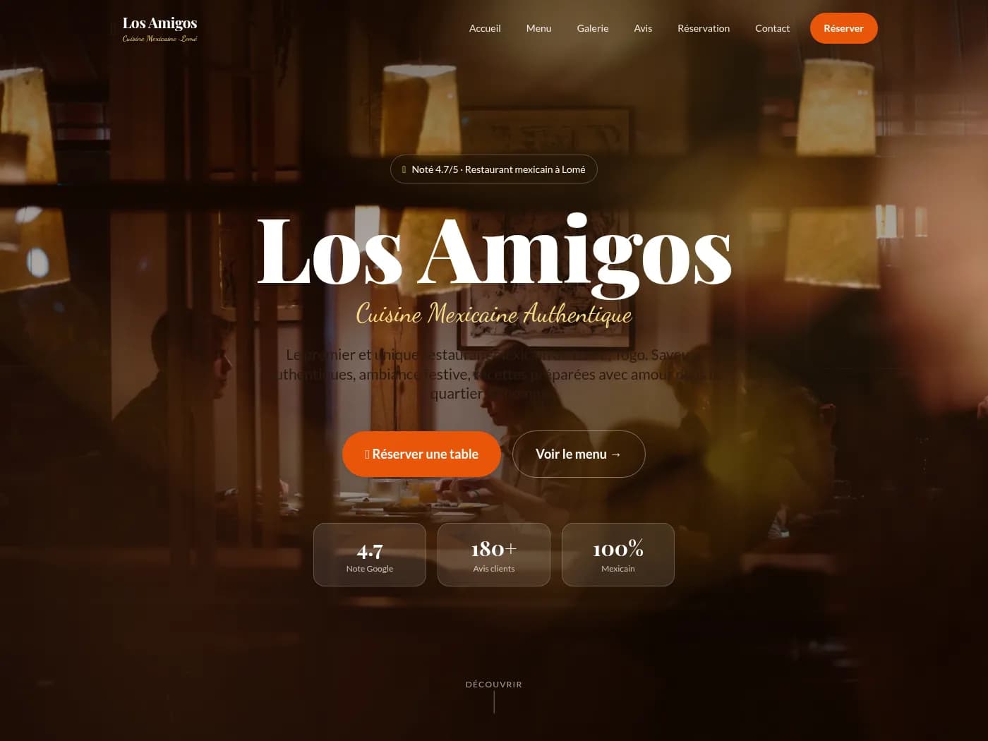 Le Gourmet Restaurant Site
