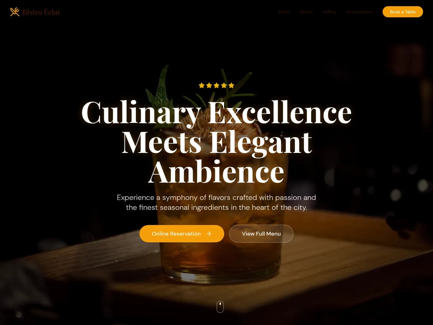 Bistro Web Presence
