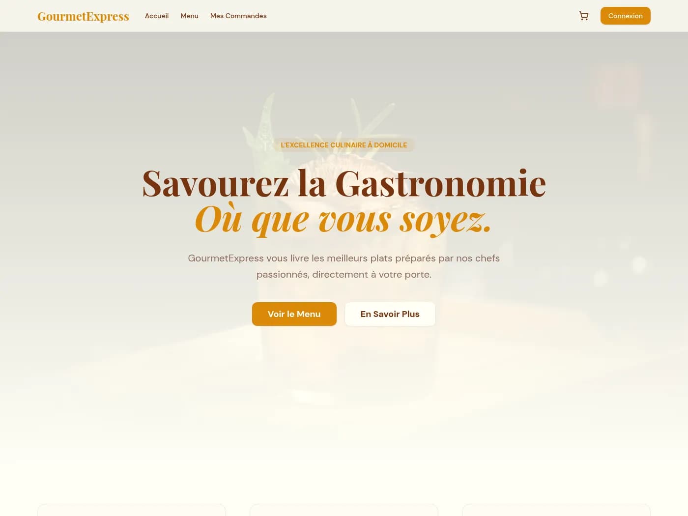 RestoLivraison Site