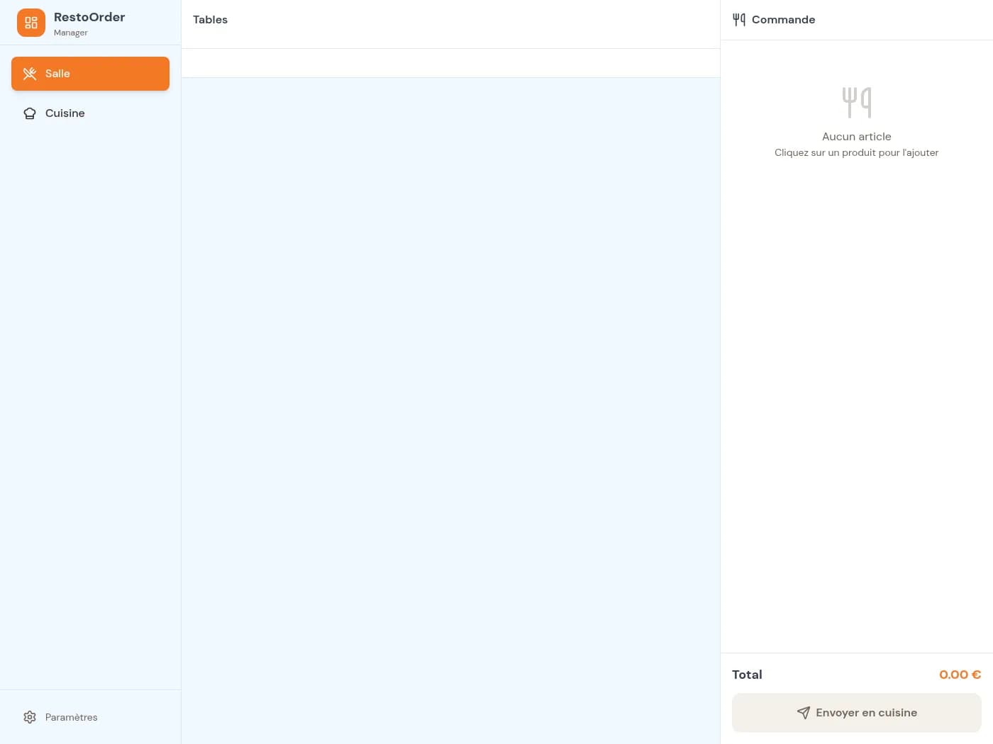 RestoOrder Manager
