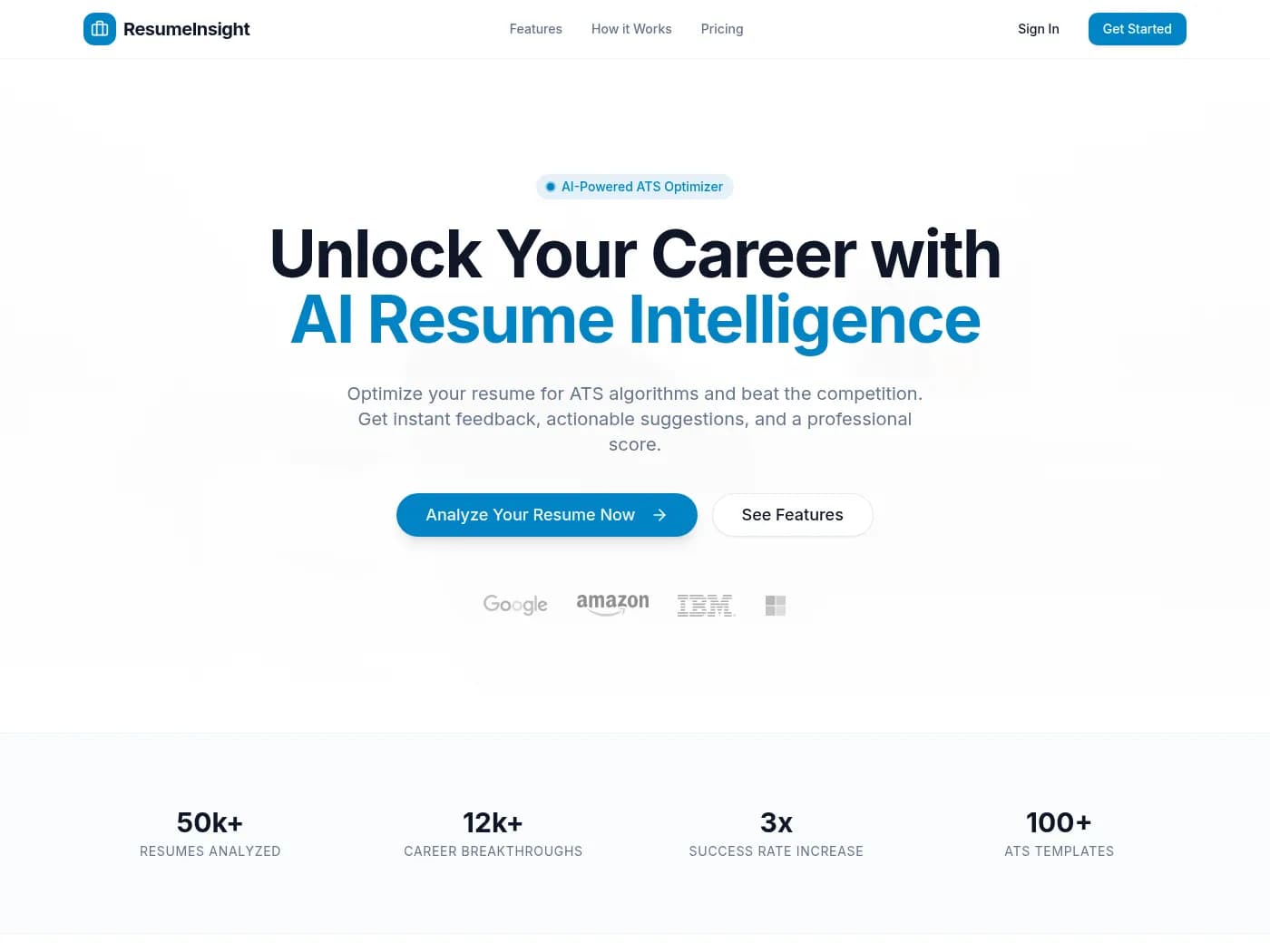 Resume Insight Platform