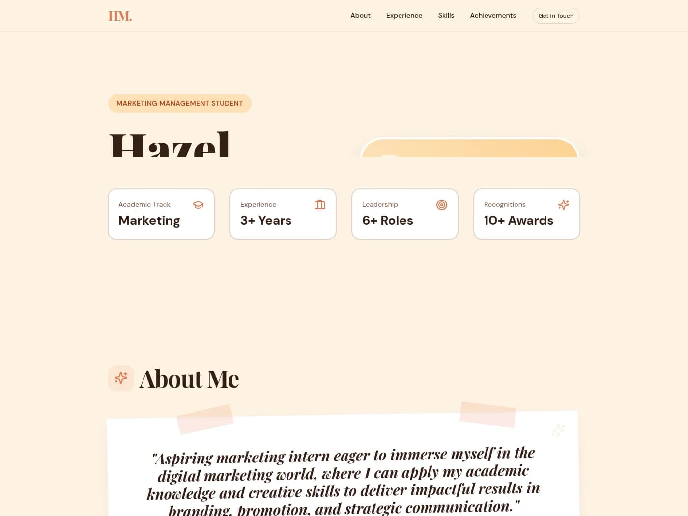 Resume Portfolio Hub