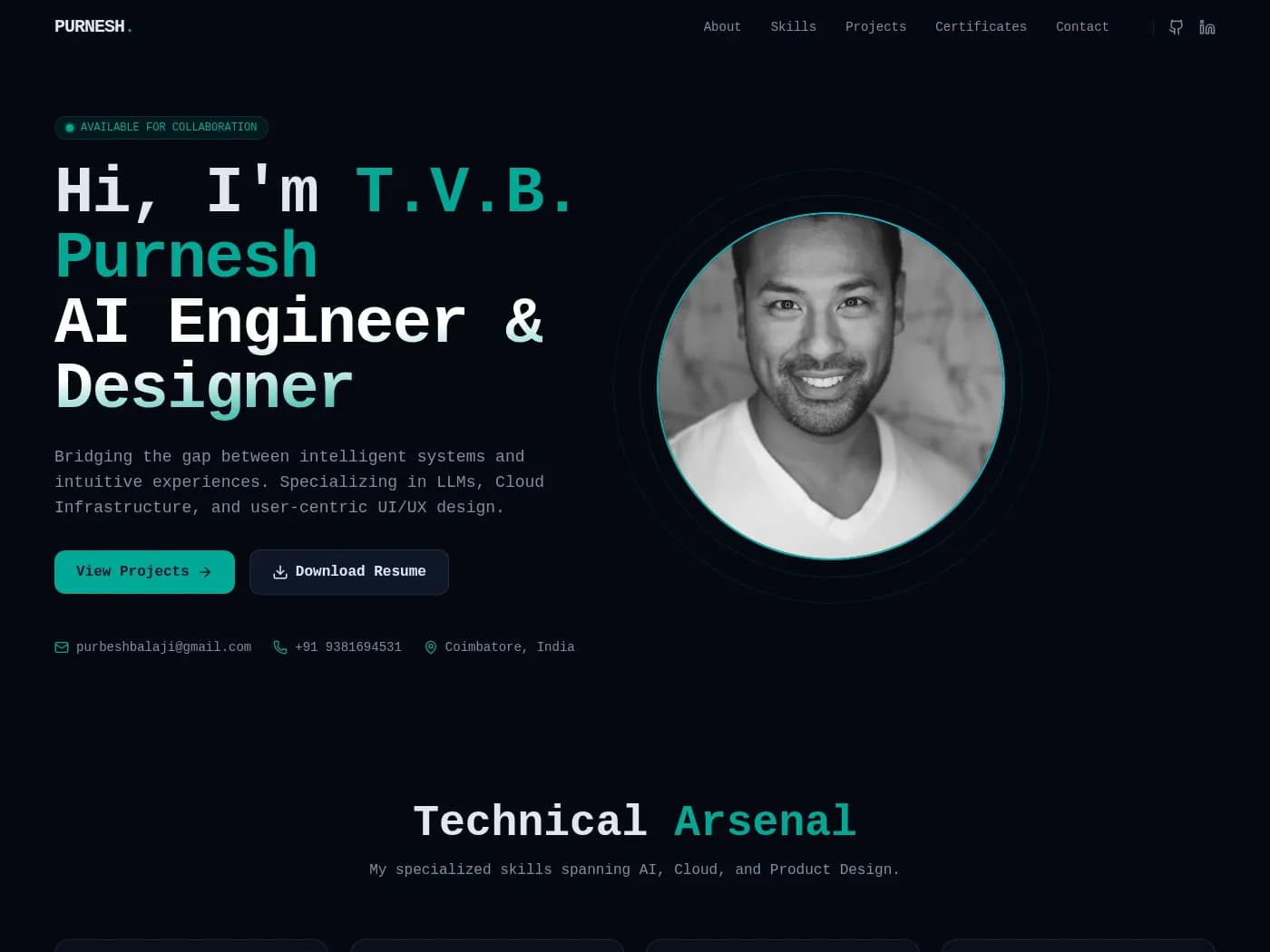 Standout Portfolio Site