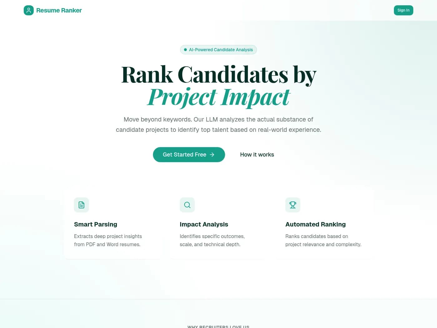 Resume AI Ranker