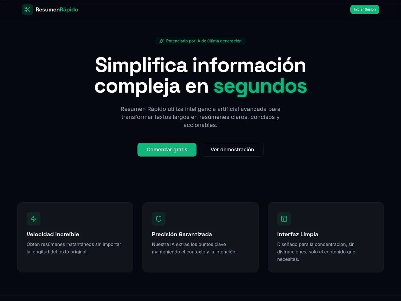 Resumen Rápido App