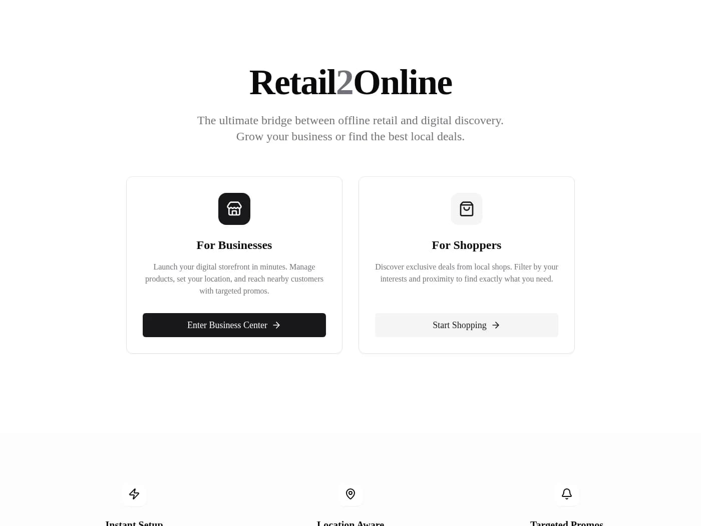 Retail2Online Suite