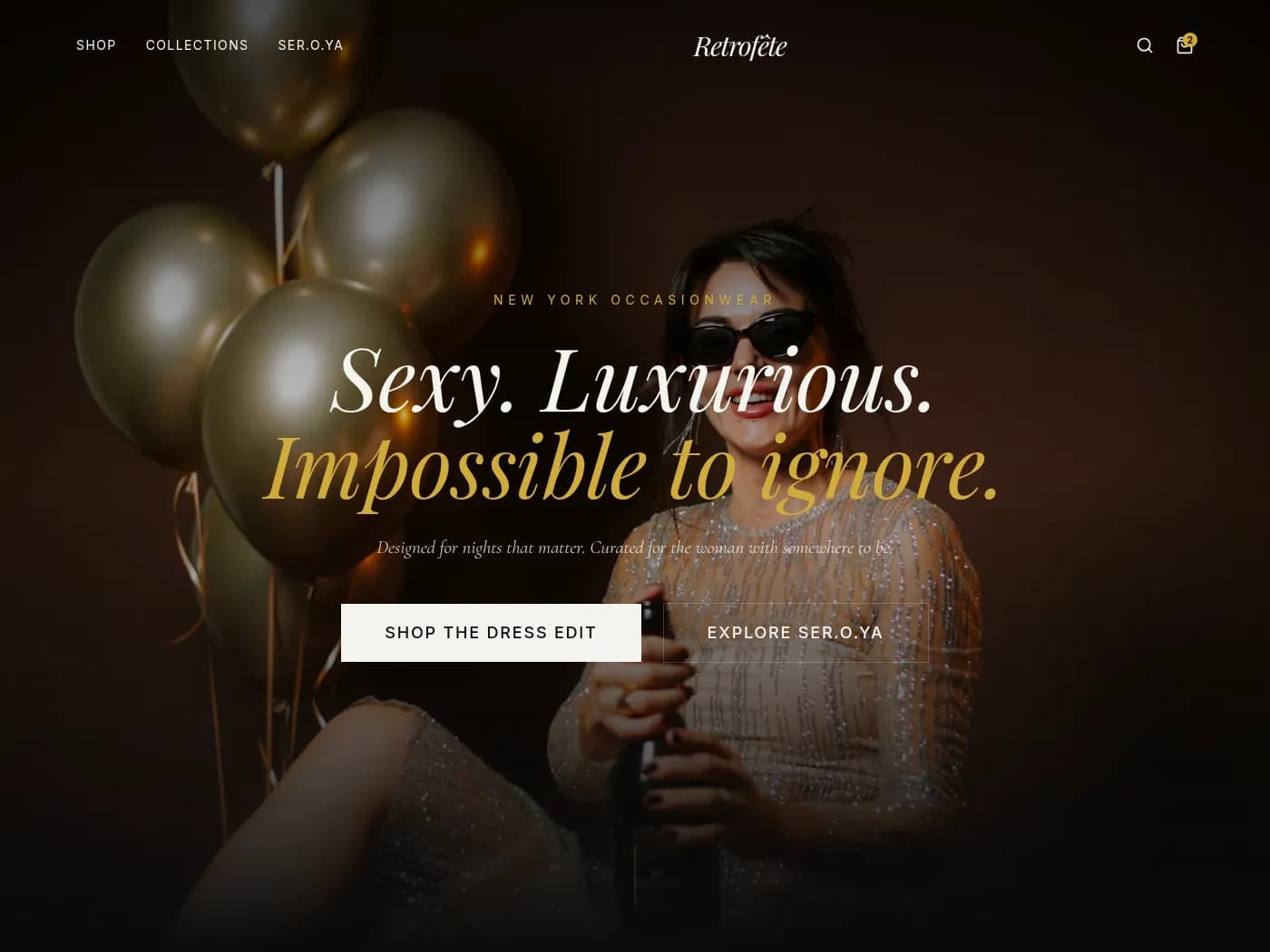 Retrofête Fashion Boutique Site