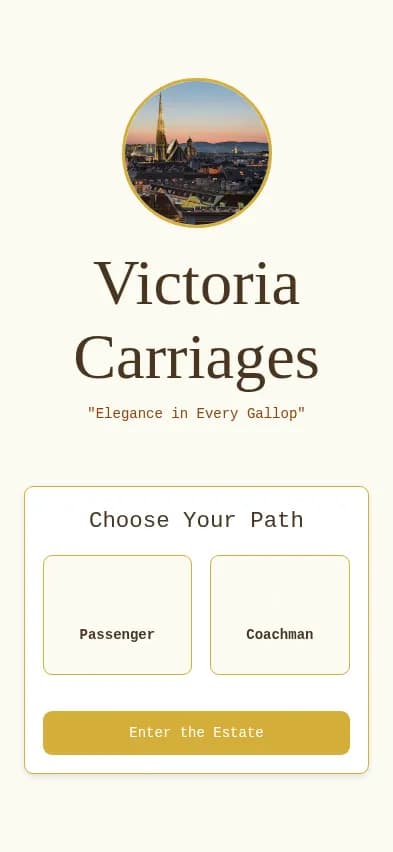Retro Carriage Ride App