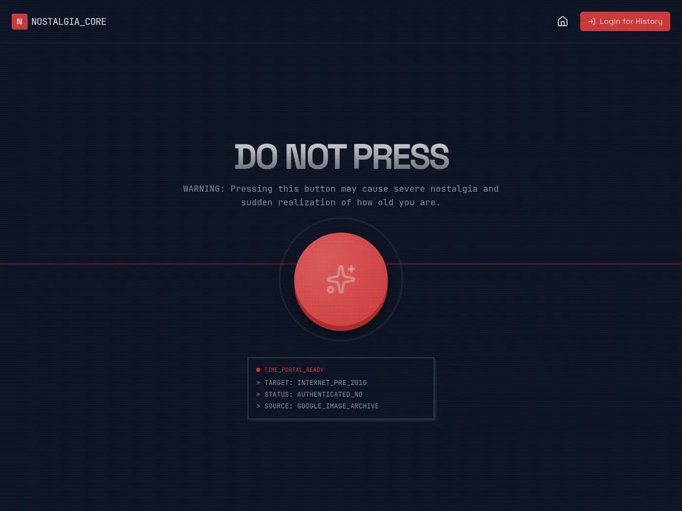Retro Image Button