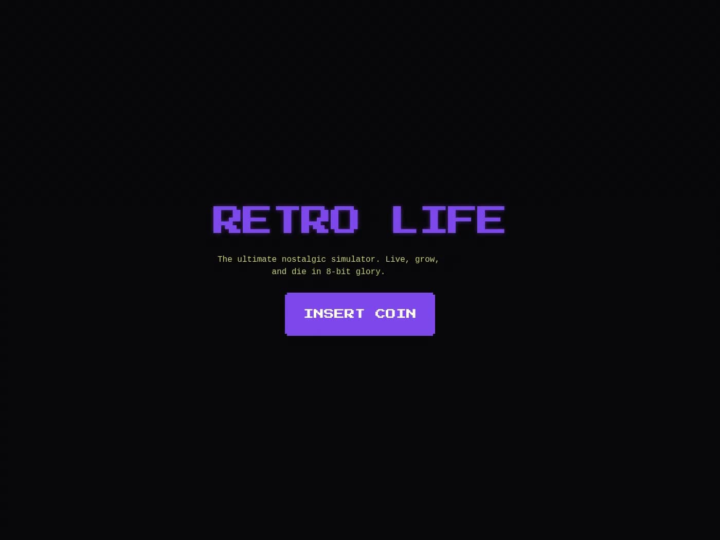 Retro Life Simulator
