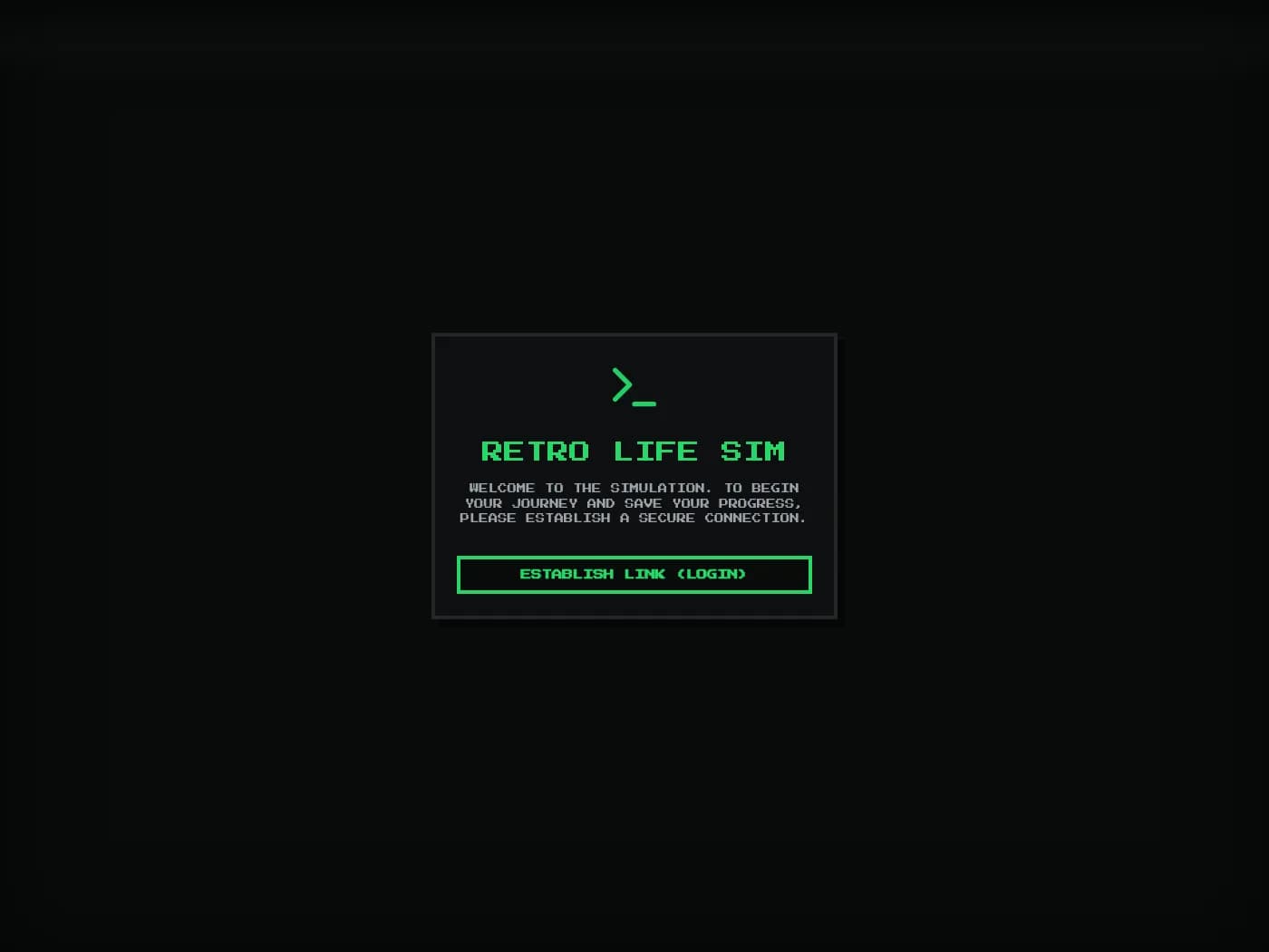 Retro Life Simulator