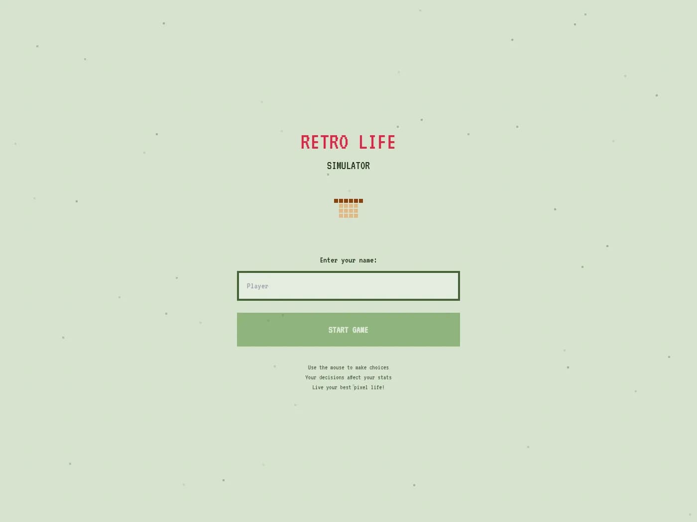 Retro Life Simulator