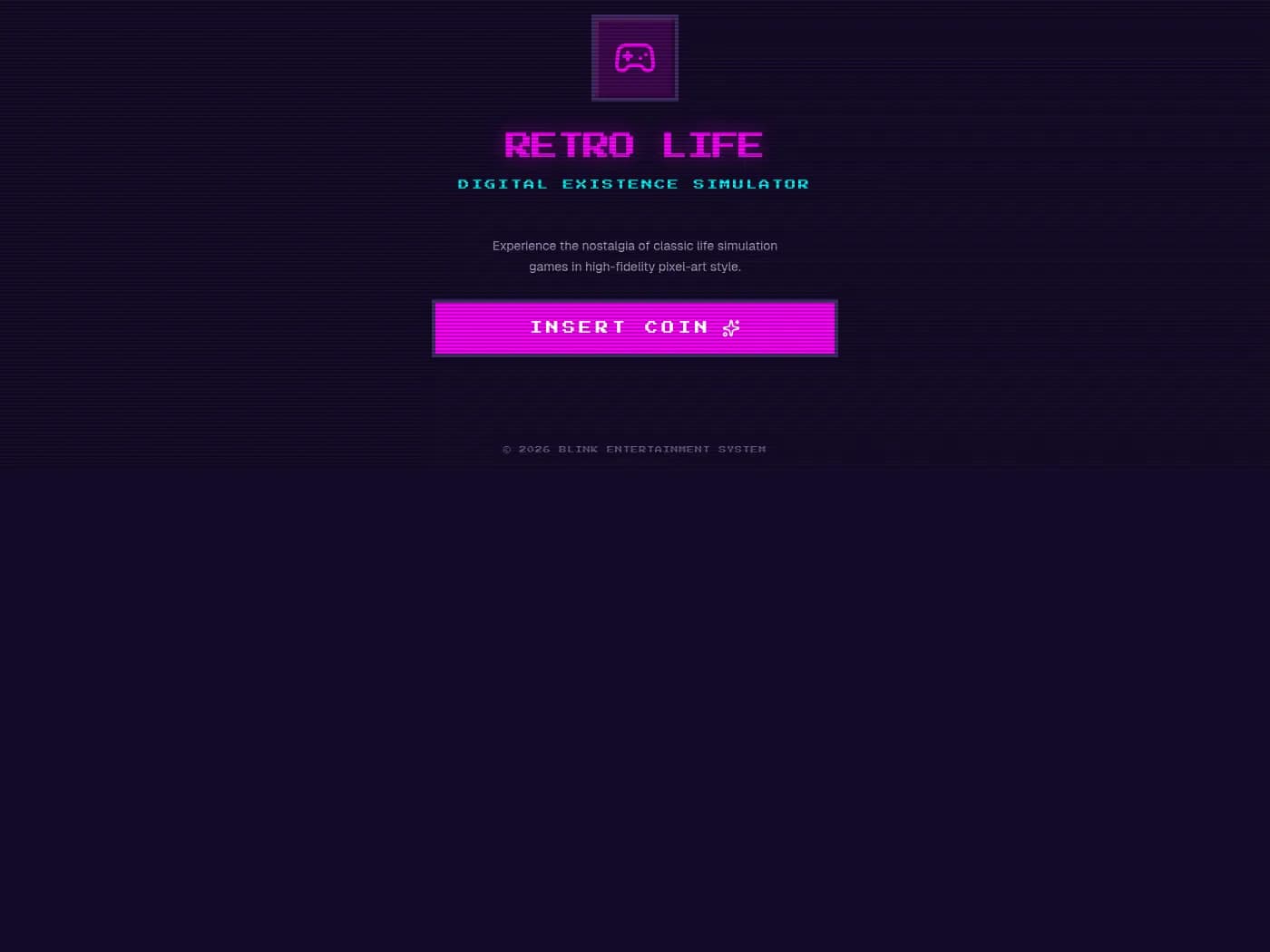 Retro Life Simulator