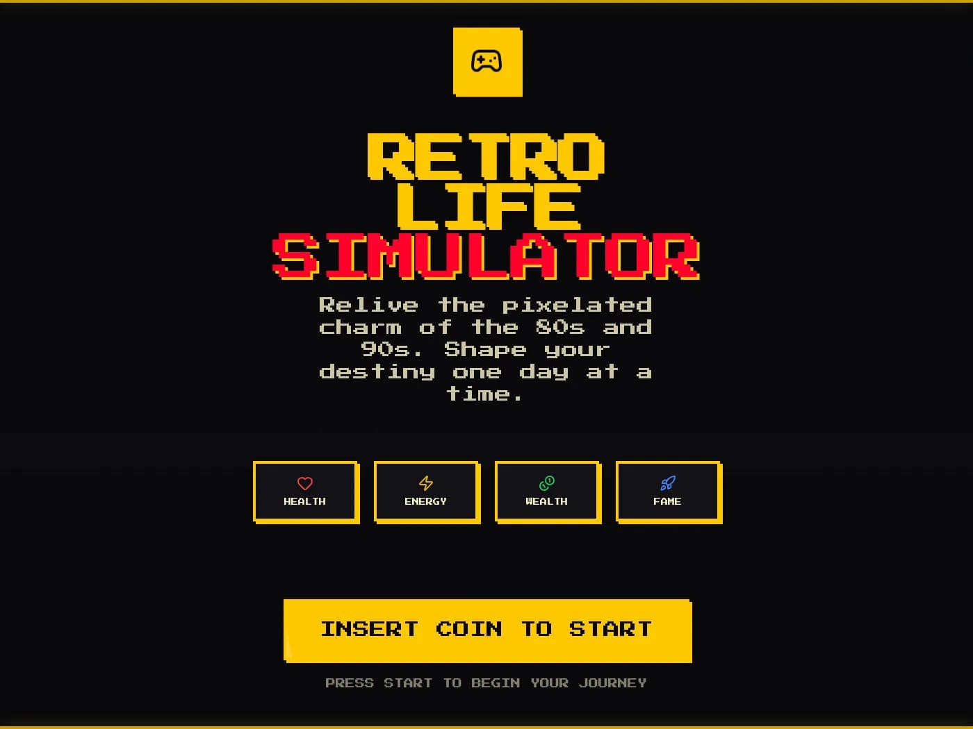 Retro Life Simulator