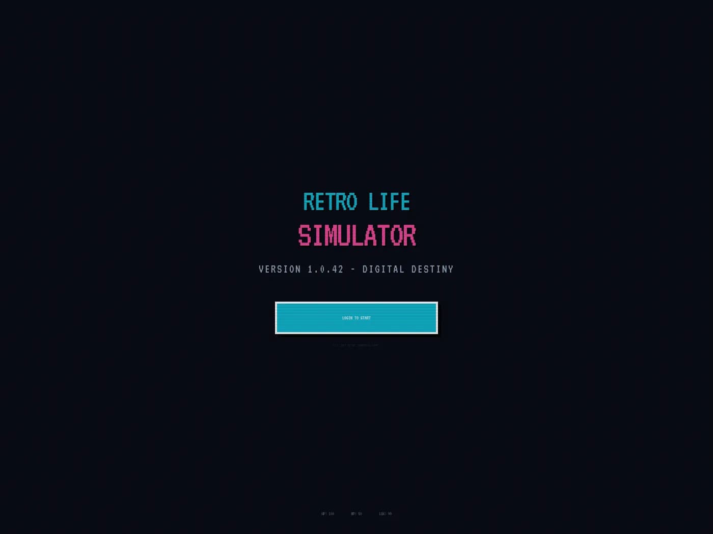 Retro Life Simulator
