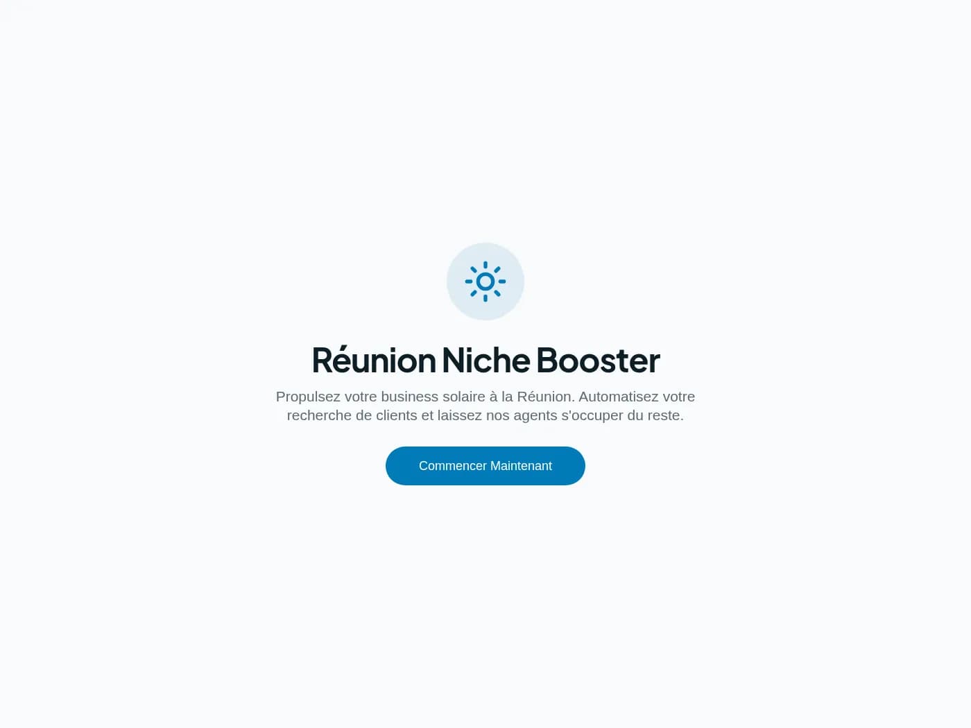 Réunion Niche Booster