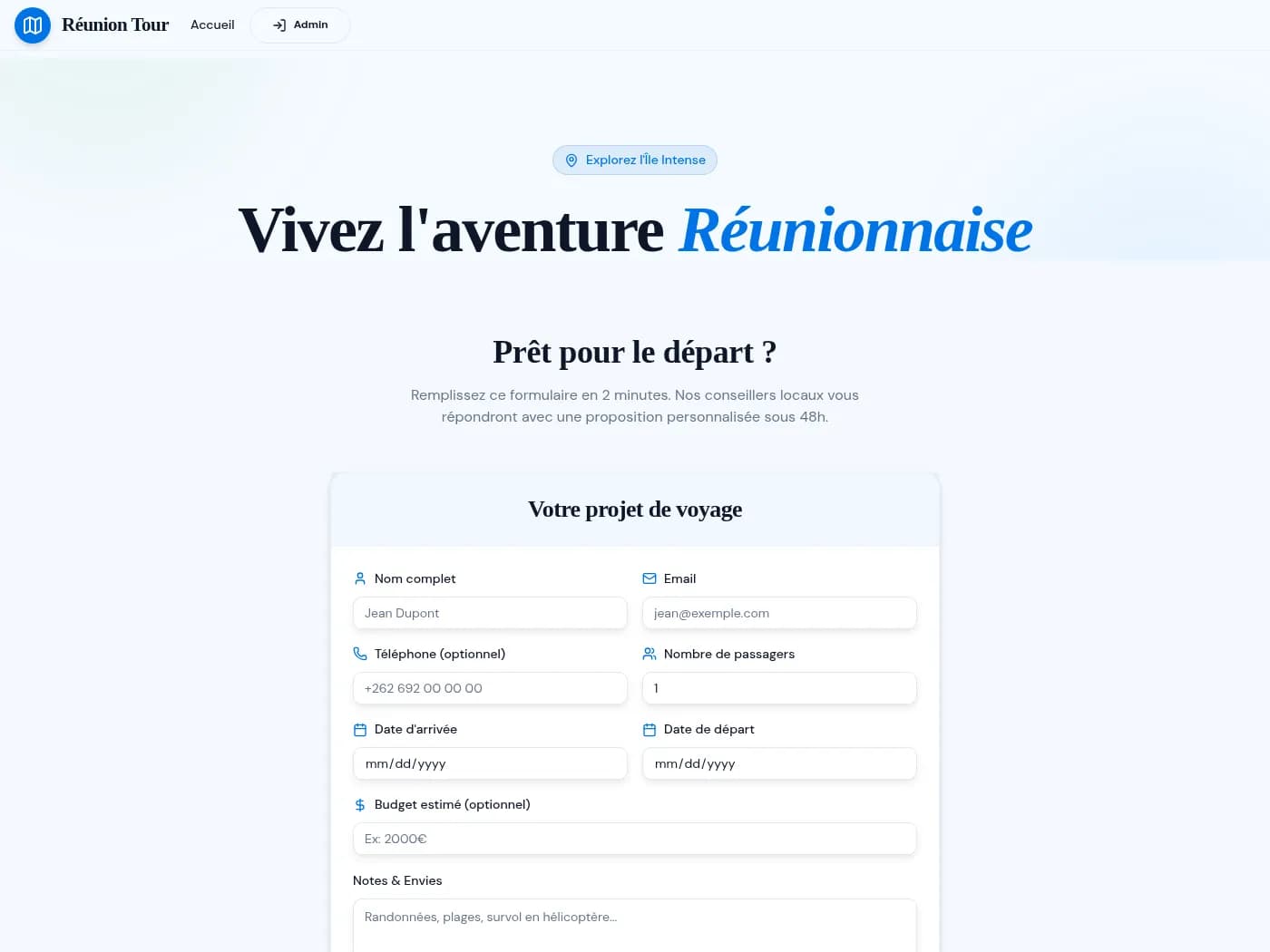 Réunion Tour Explorer