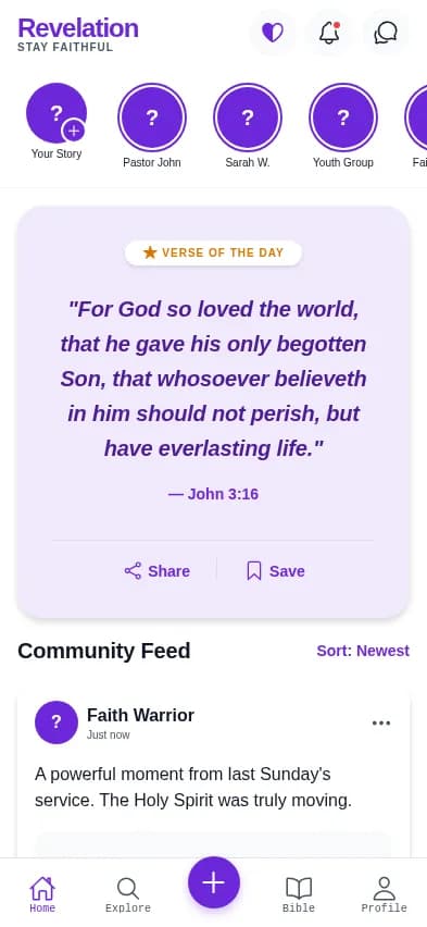 Revelation Community App