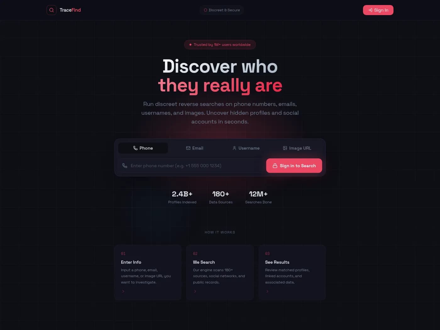 Reverse Partner Search