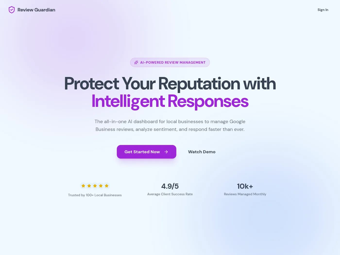 Review Guardian AI