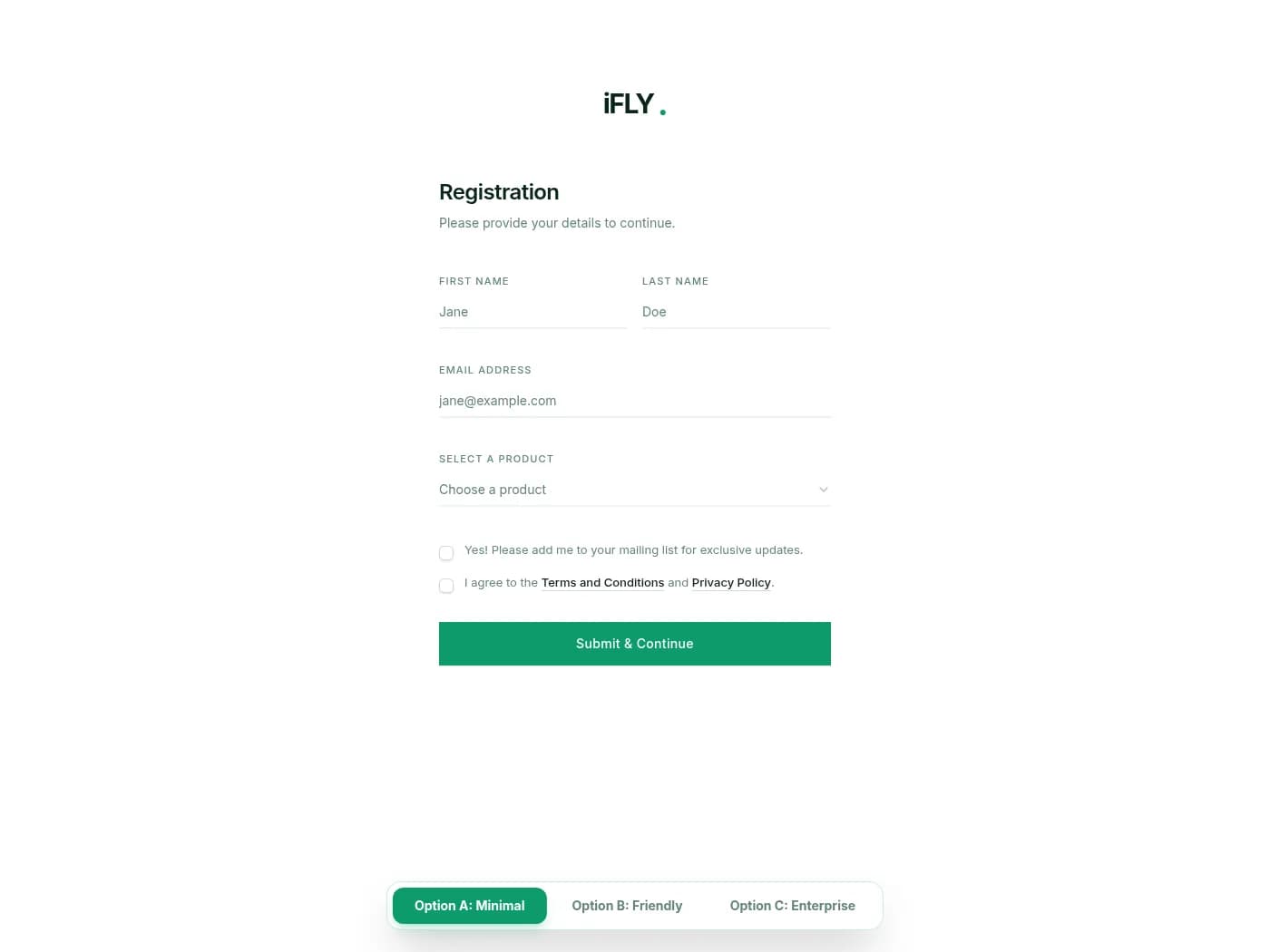 Premium Review Form Redesign