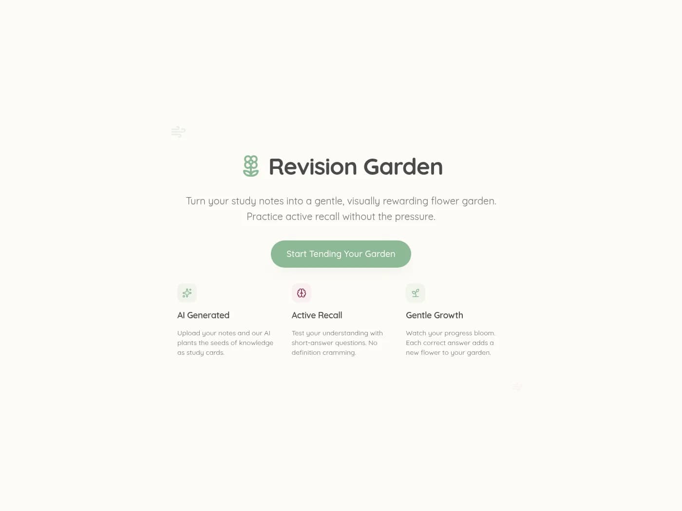 Revision Garden