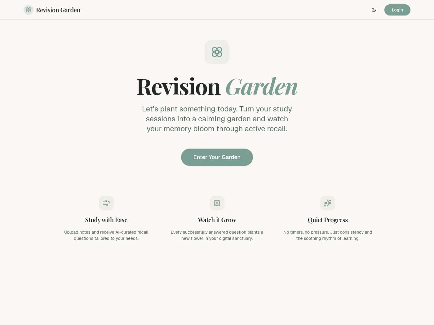 Revision Garden
