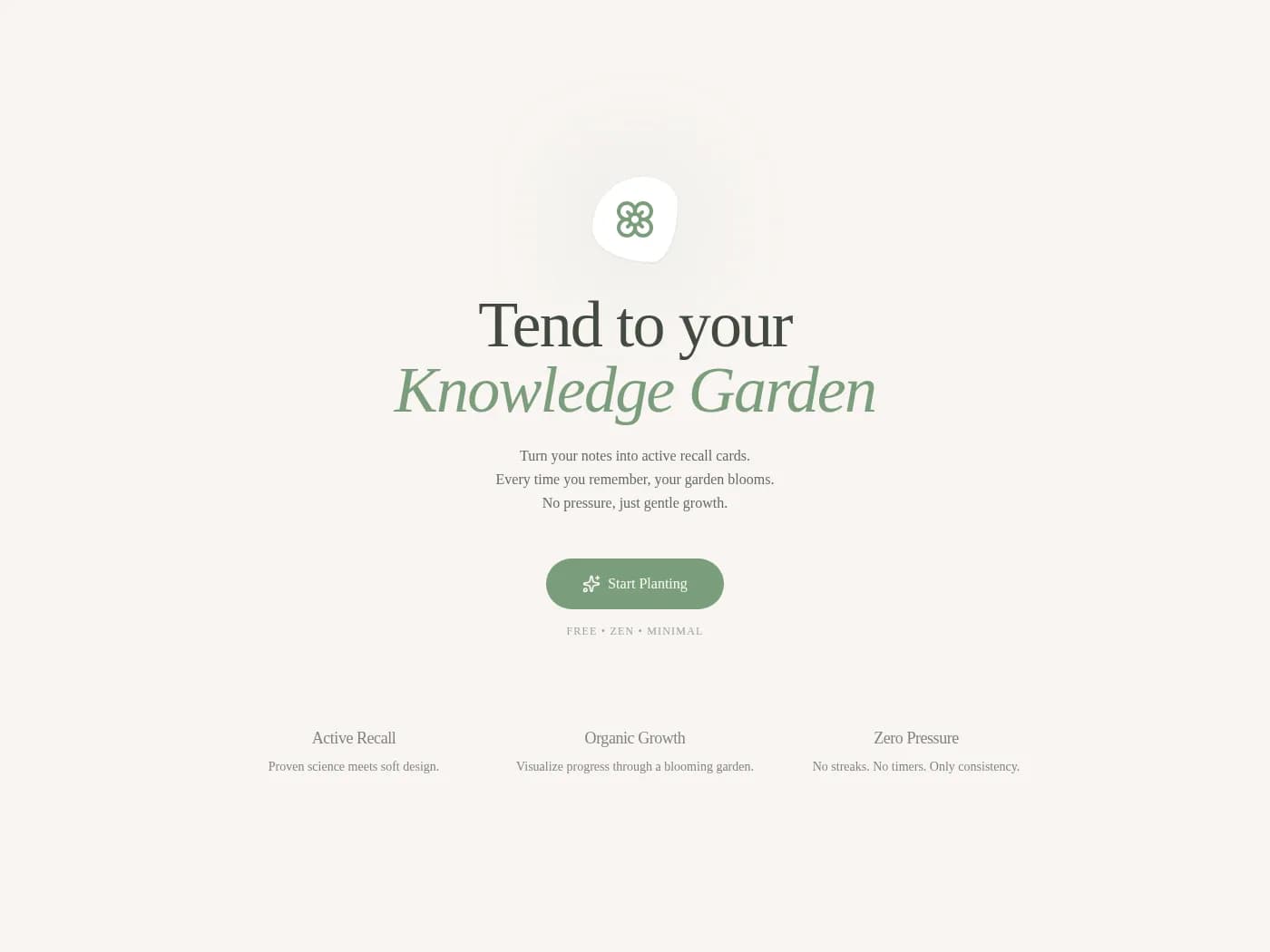 Revision Garden