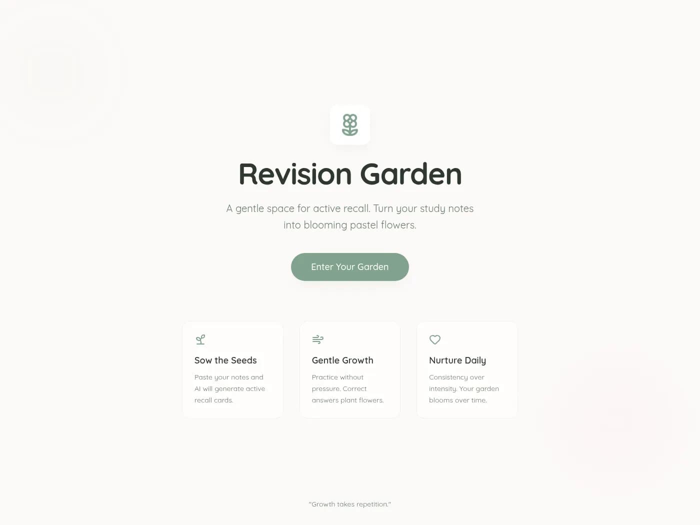 Revision Garden